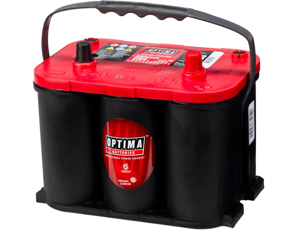 OPTIMA RTR4.2 Red Top 12V 50AH 815CCA AGM Batteri - Bergen Batteri ...