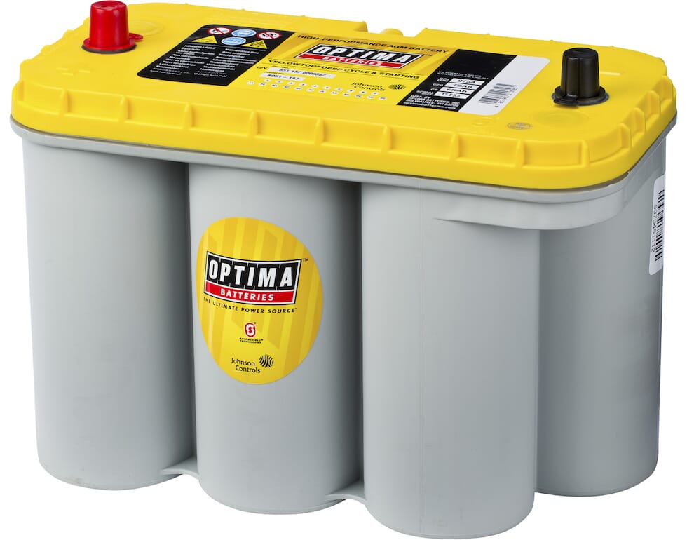 OPTIMA YTS5.5 Yellow Top 12V 75AH 975CCA AGM Batteri - Bergen Batteri ...