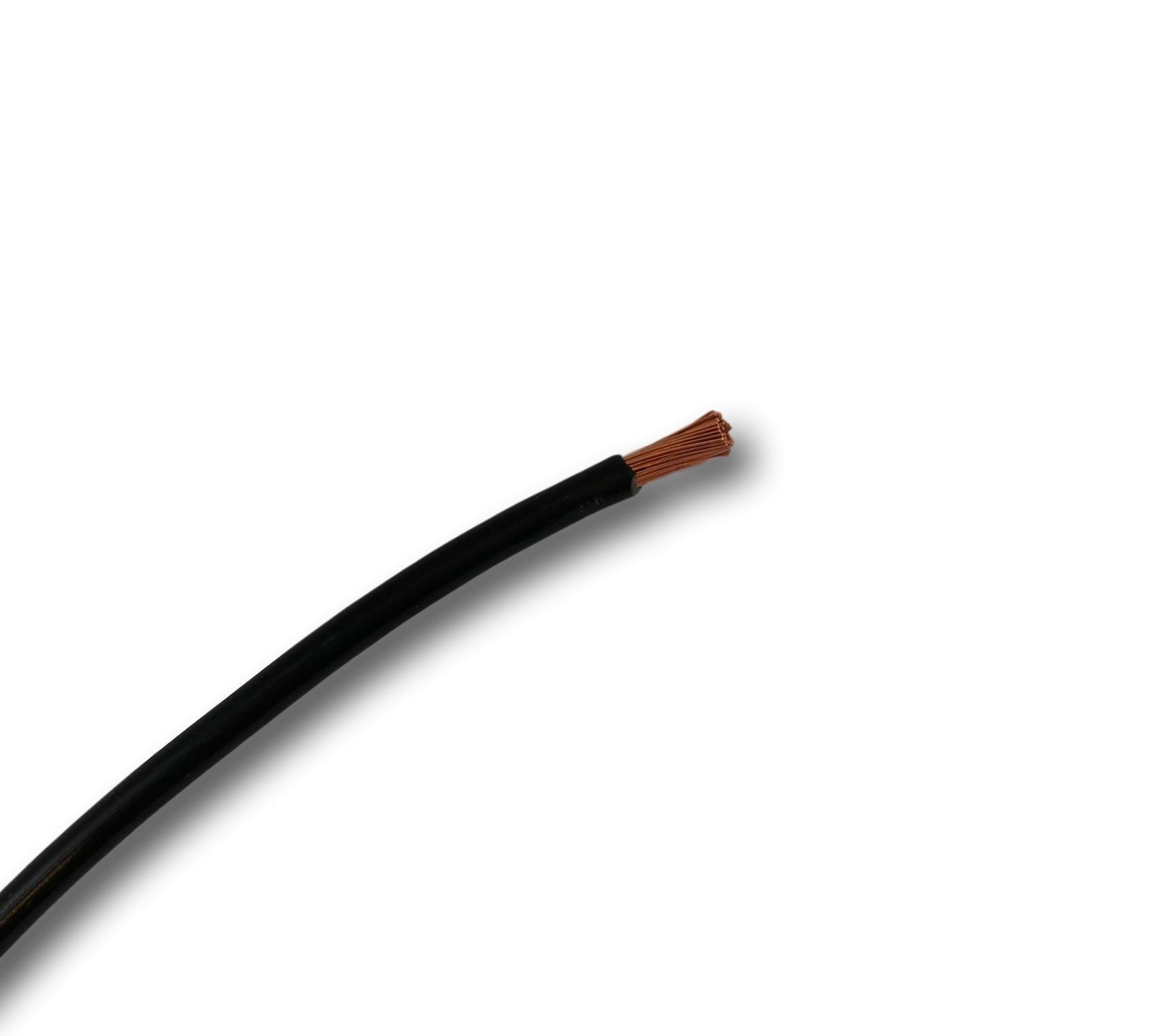 Kabel 6mm2 Sort - Bergen Batteri Service AS