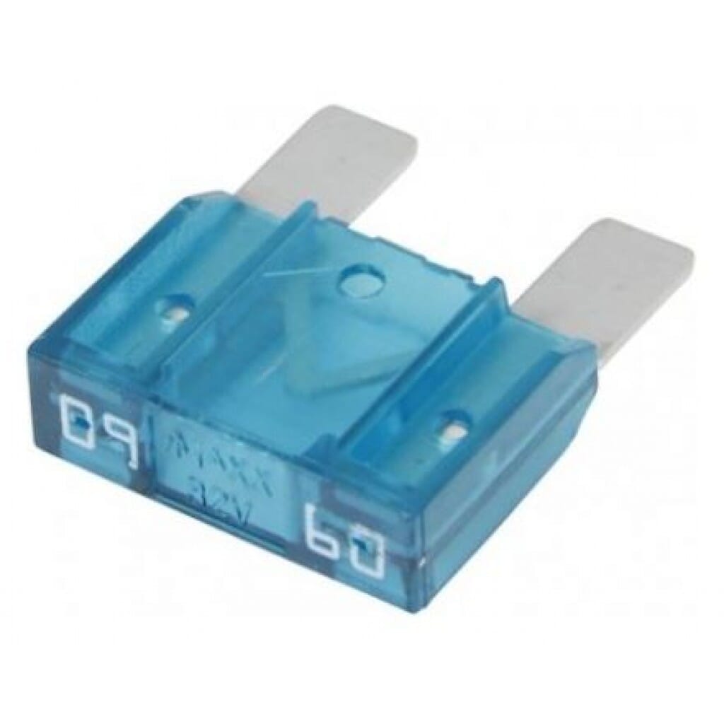 Maxi bladsikring 60A blå - Bergen Batteri Service AS